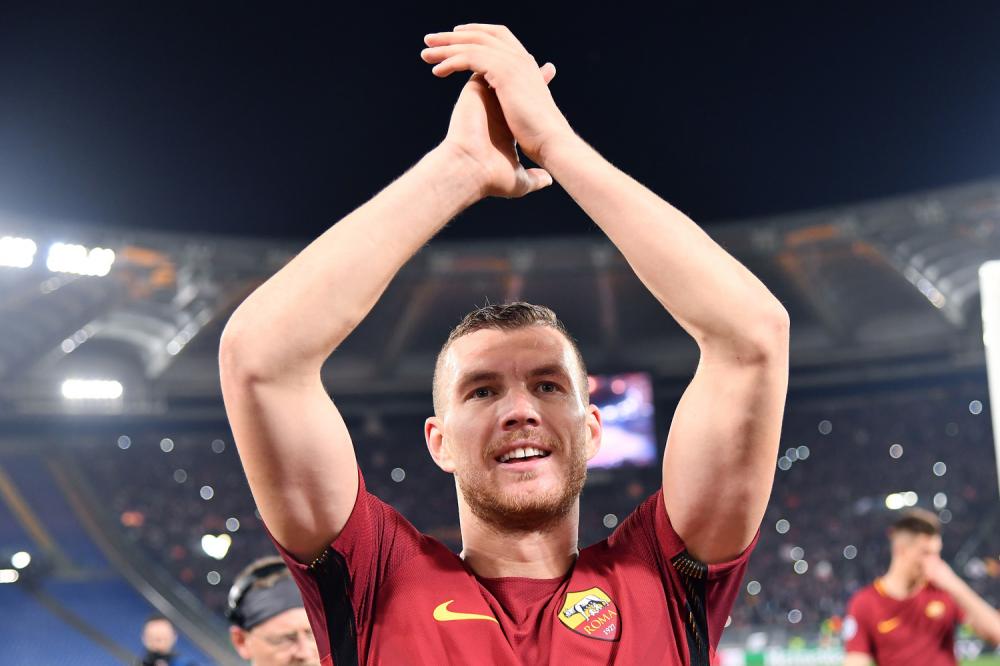 Dzeko: "La squadra è il punto di forza della Roma. Ci abbiamo sempre ...