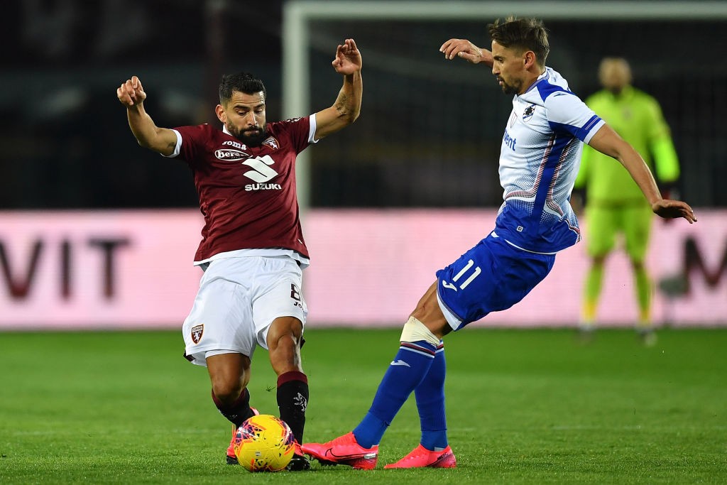 Serie A, Torino-Sampdoria 1-3. La doppietta di Ramirez e Quagliarella ... Serie A, Torino-Sampdoria 1-3. La doppietta di Ramirez e Quagliarella ...