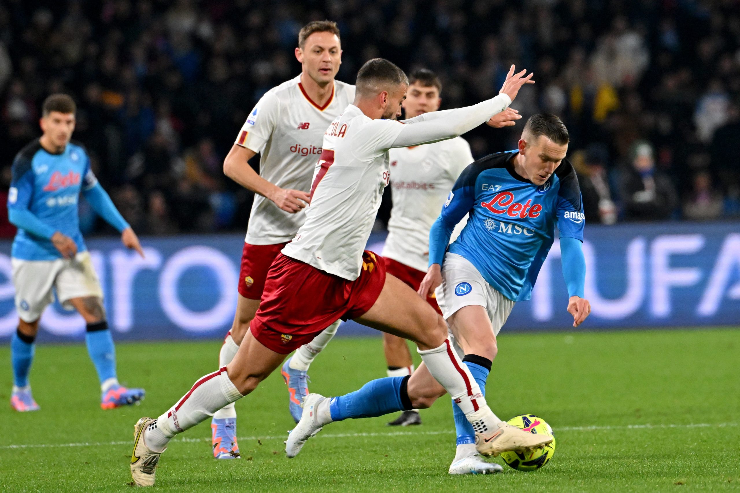 Napoli-Roma 2-1, gli azzurri vincono grazie alle reti di Osimhen e ...