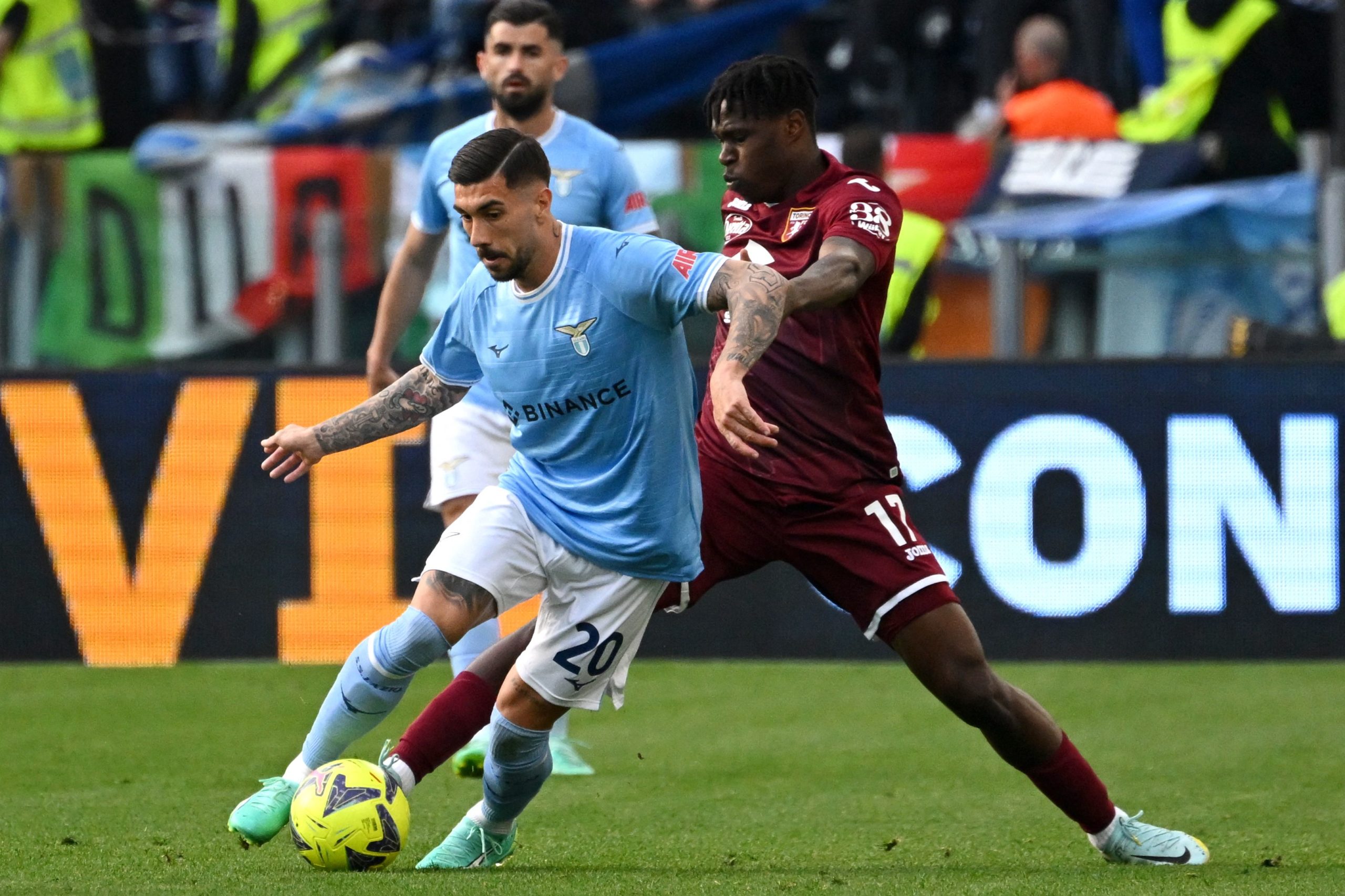 Lazio-Torino, dalla Curva Nord ululati a più riprese verso Singo e ...