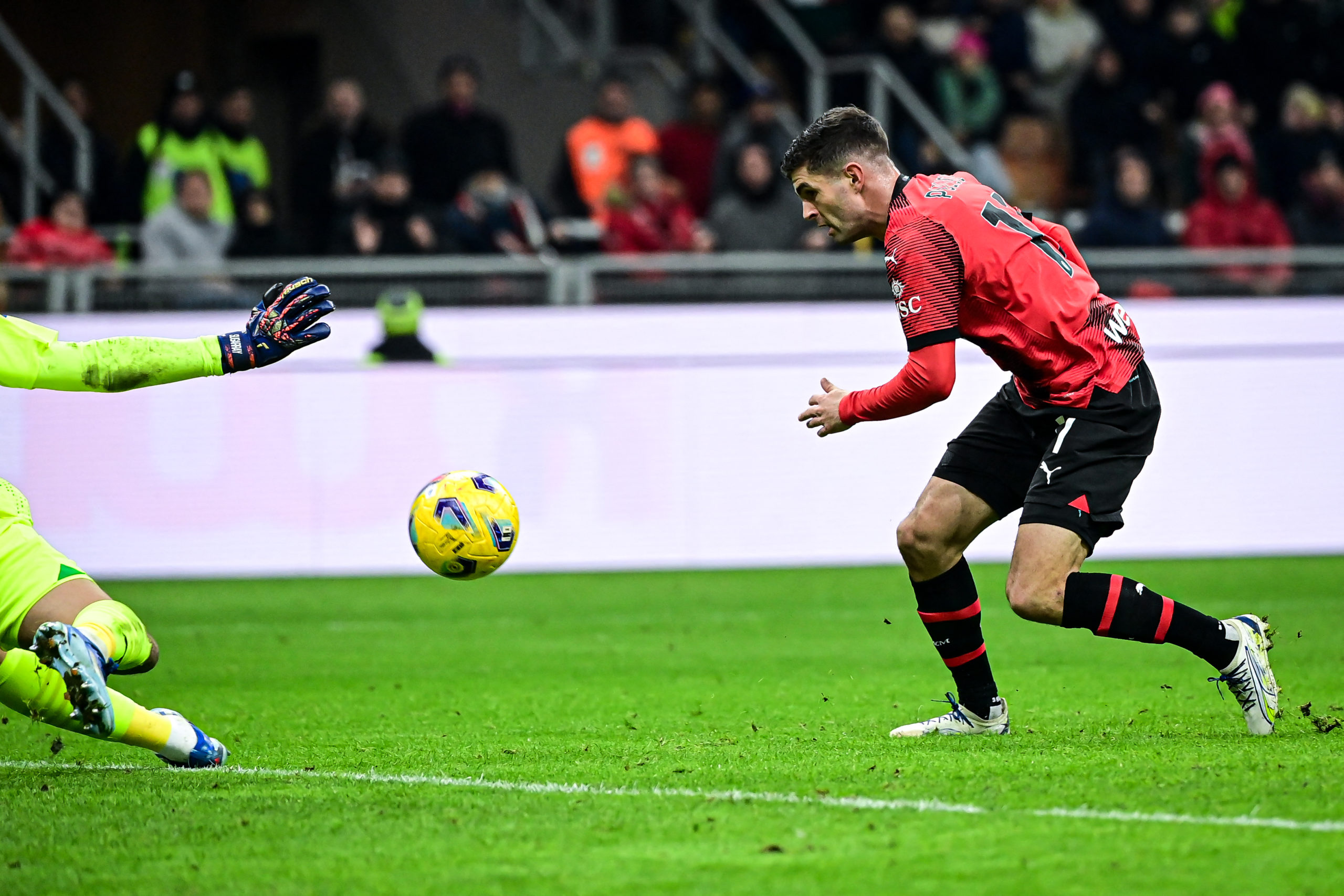 Serie A Il Milan Sassuolo 1 0 Pulisic Regale I Tre Punti Ai Rossoneri